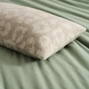 Dkny Faux Cashmere Decorative Pillow, 14 X 30 - Leopard