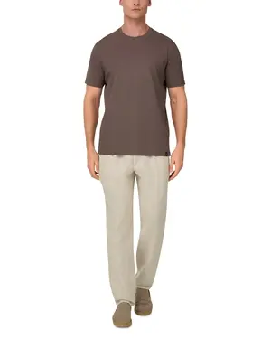 Boggi Milano City Linen Trouser Pants - Sand