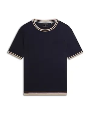 Ted Baker London Melop Short Sleeve Linen Blend Tee