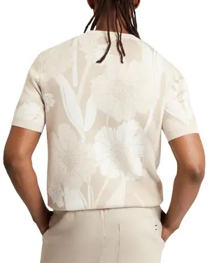 Ted Baker London Baryn Floral Jacquard T-shirt