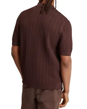 Ted Baker London Textured Knit Shirt