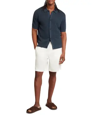 Ted Baker London Domati Relaxed Fit Diamond Crochet Polo Shirt