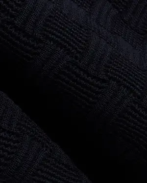 Ted Baker London Osaka Interlock Stitch Polo Shirt - Navy