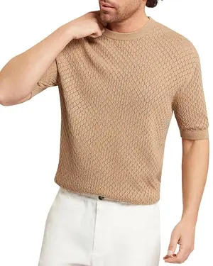 Ted Baker London Ferris Diamond Crochet Sweater