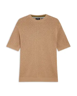 Ted Baker London Ferris Diamond Crochet Sweater
