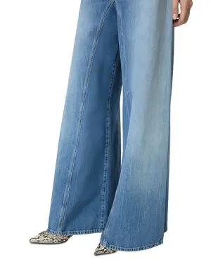 Pinko Low Rise Wide Leg Jeans