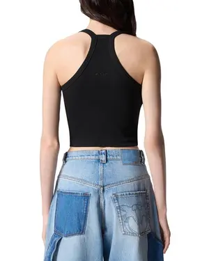 Pinko Brandy Ribbed Tank Top