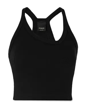 Pinko Brandy Ribbed Tank Top