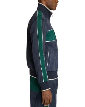 Casablanca Stand Collar Bold Stripe Track Jacket