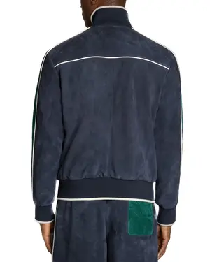 Casablanca Stand Collar Bold Stripe Track Jacket