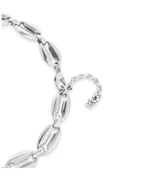 UNODE50 Sterling -plated Metal Alloy Link Necklace