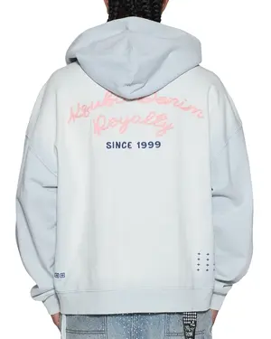Ksubi Effect Ekcess Zip Logo Graphic Hoodie