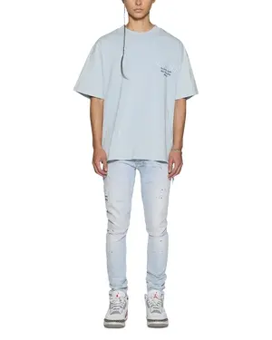 Ksubi Stellar Ekcess Ice Mist Logo T-shirt