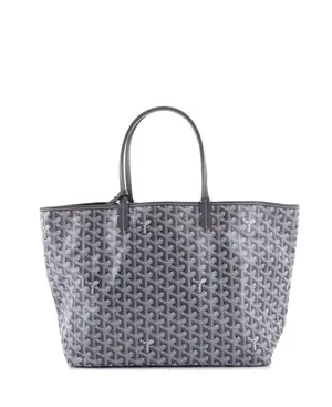 Goyard Pm Saint Louis Tote Coated Canvas - Gray