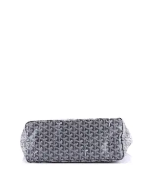 Goyard Pm Saint Louis Tote Coated Canvas - Gray