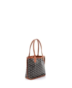 Goyard Anjou Reversible Tote Coated Canvas - Black