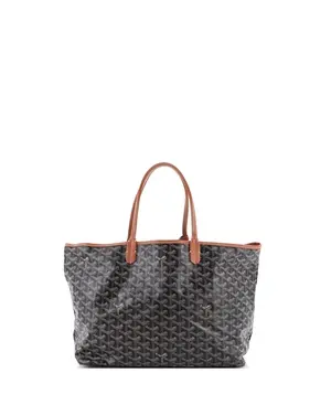 Goyard Pm Saint Louis Tote Coated Canvas - Black