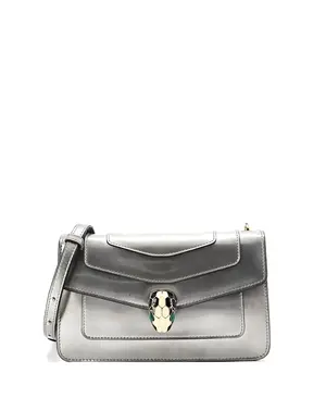 BVLGARI Small Serpenti Forever Shoulder Bag Leather