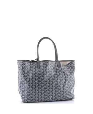 Goyard Pm Saint Louis Tote Coated Canvas - Gray