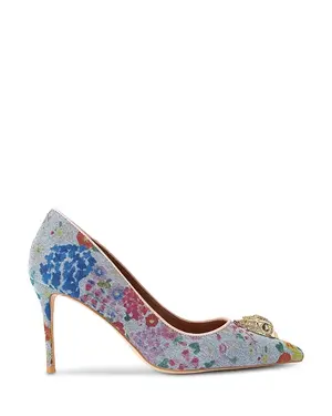 Kurt Geiger Belgravia Eagle Court Pumps - Light/pastel