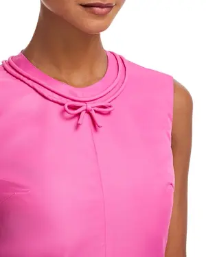 MAISON MARGIELA Sleeveless Bow Detail Mini Dress