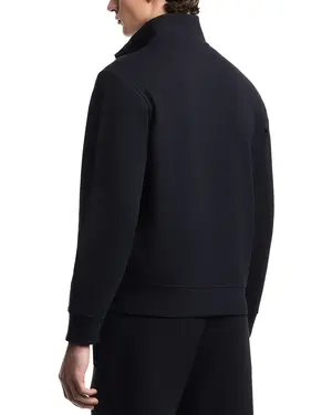 Emporio Armani Double Jersey Zip Up Sweatshirt
