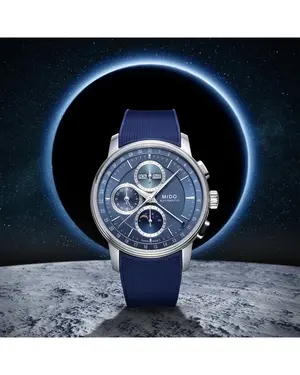 MIDO Baroncelli Chronograph Moonphase Watch
