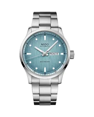 MIDO Multifort Automatic Chronometer Watch - Blue