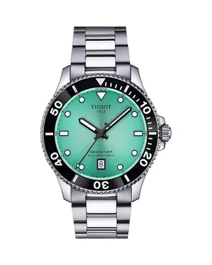 TISSOT Seastar 1000 Quartz Watch - Turquoise