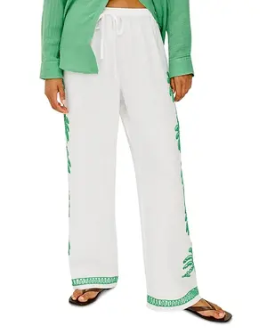 Embroidered Bottoms For Women