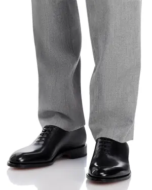 FERRAGAMO Angiolo Leather Plain Toe Oxfords