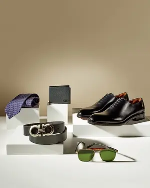 FERRAGAMO Angiolo Leather Plain Toe Oxfords