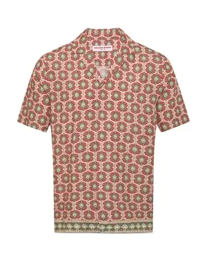 Orlebar Brown Maitan Passetto Patterned Shirt