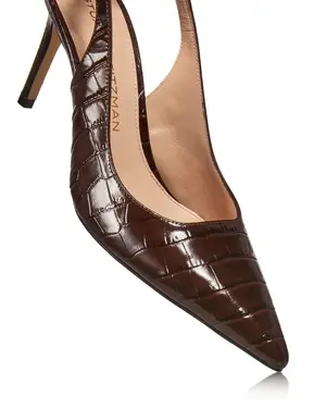 STUART WEITZMAN Power 75 Slingback Pumps