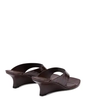 STUART WEITZMAN Vini 50 Thong Wedge Sandals