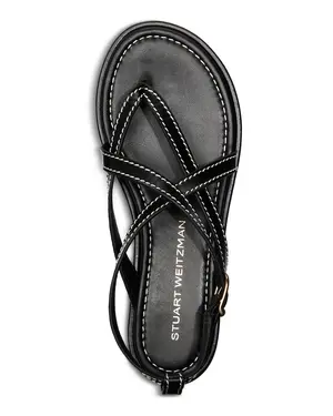 STUART WEITZMAN Park Strappy Sandals - Black