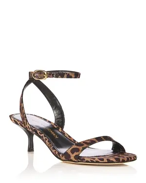 STUART WEITZMAN Kellie Sandals - Classic Leopard