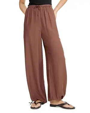 NOBODY'S CHILD Violet Wide-leg Cuffed Pants