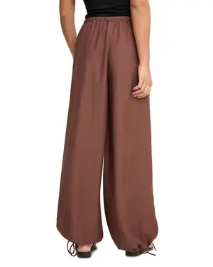 NOBODY'S CHILD Violet Wide-leg Cuffed Pants