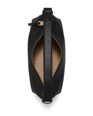 Tory Burch Mellow Leather Shoulder Bag - Black