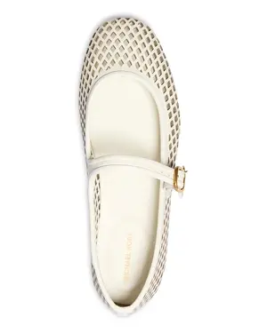 Michael Kors Nellie Ballet Flats - Eggshell