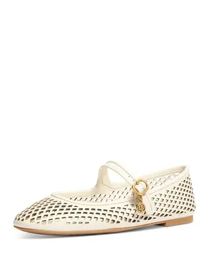 Michael Kors Nellie Ballet Flats - Eggshell