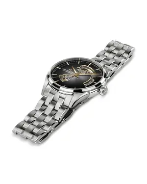 Hamilton Jazzmaster Open Heart Automatic Watch, 42mm - Grey/silver