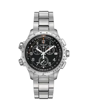 Hamilton X-wind Chronograph 46mm - Black/silver