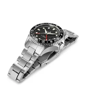 Hamilton Khaki Navy Scuba Gmt Automatic Watch, 43mm - Black/silver