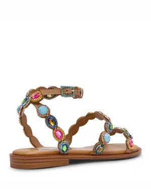 Steve Madden Embellished Strappy Sandals