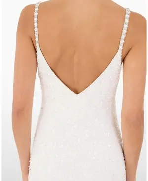 Jenny Packham Nora Sequin Embellished Gown