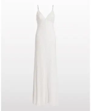 Jenny Packham Nora Sequin Embellished Gown