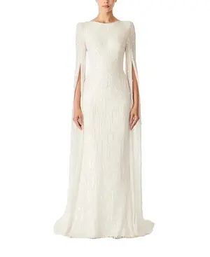 Jenny Packham Embellished Maxi Dress