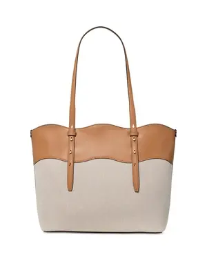 Kate Spade New York Wavy Canvas Tote Bag